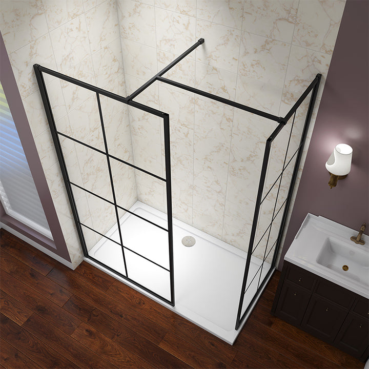 Pivot Double Panel Bath Shower Screen 1000x1400mm – Aica Bathrooms