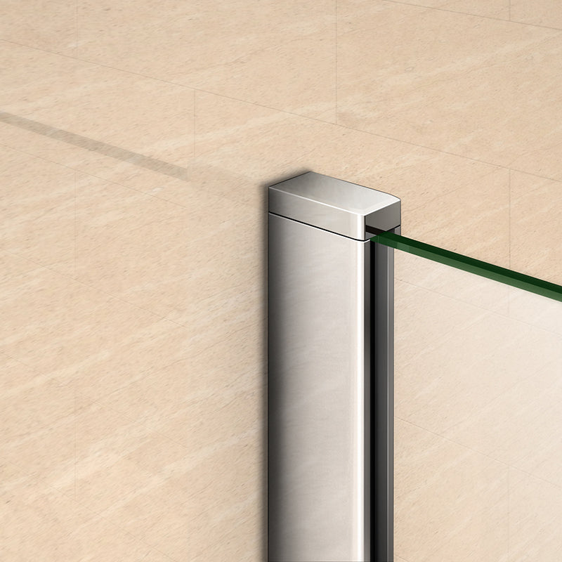 1000X1500mm Pivot Shower Bath Screen Easyclean Glass – Aica Bathrooms